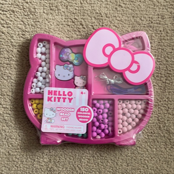 Hello Kitty | Toys | Hello Kitty Wooden Bead Set | Poshmark